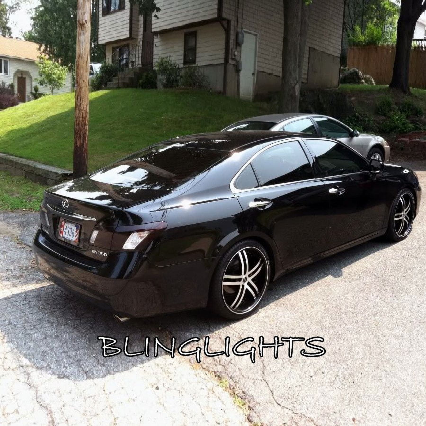 For 10 11 12 Lexus ES350 Tinted Smoked Tail Lamp Light Film Overlays ...