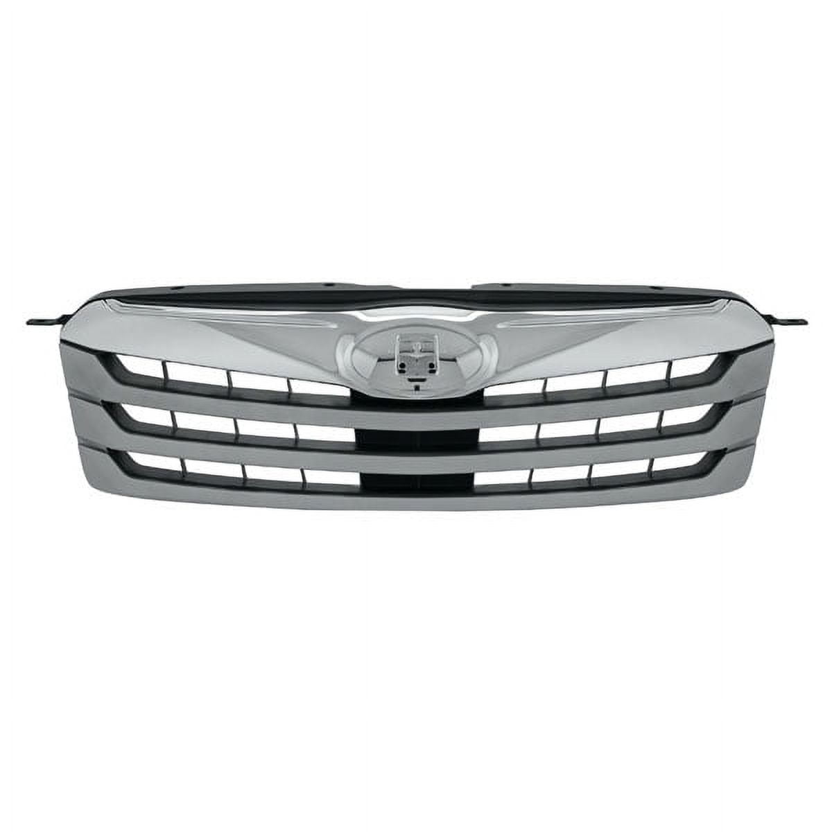 For 10 11 12 Outback Wagon Front Grille Assembly Silver w/Textured Gray ...