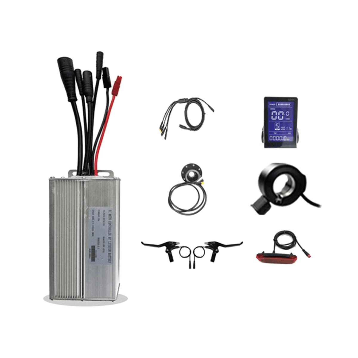 For 1000W Motor Electric Bike Motor Controller Kit with GD06 LCD ...