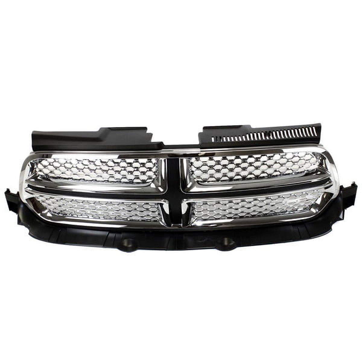 For 11-13 Durango V6 & V8 Front Face Bar Grille Assembly Chrome Shell ...