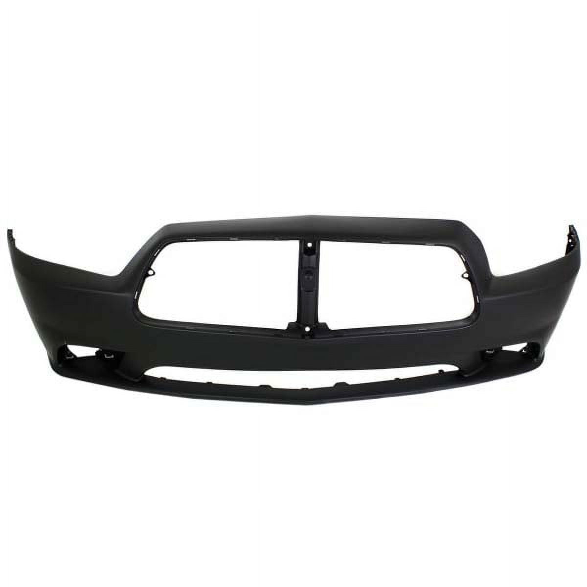 For 11-14 Charger Front Bumper Cover Assy w/Fog Lamp Holes CH1000992 ...