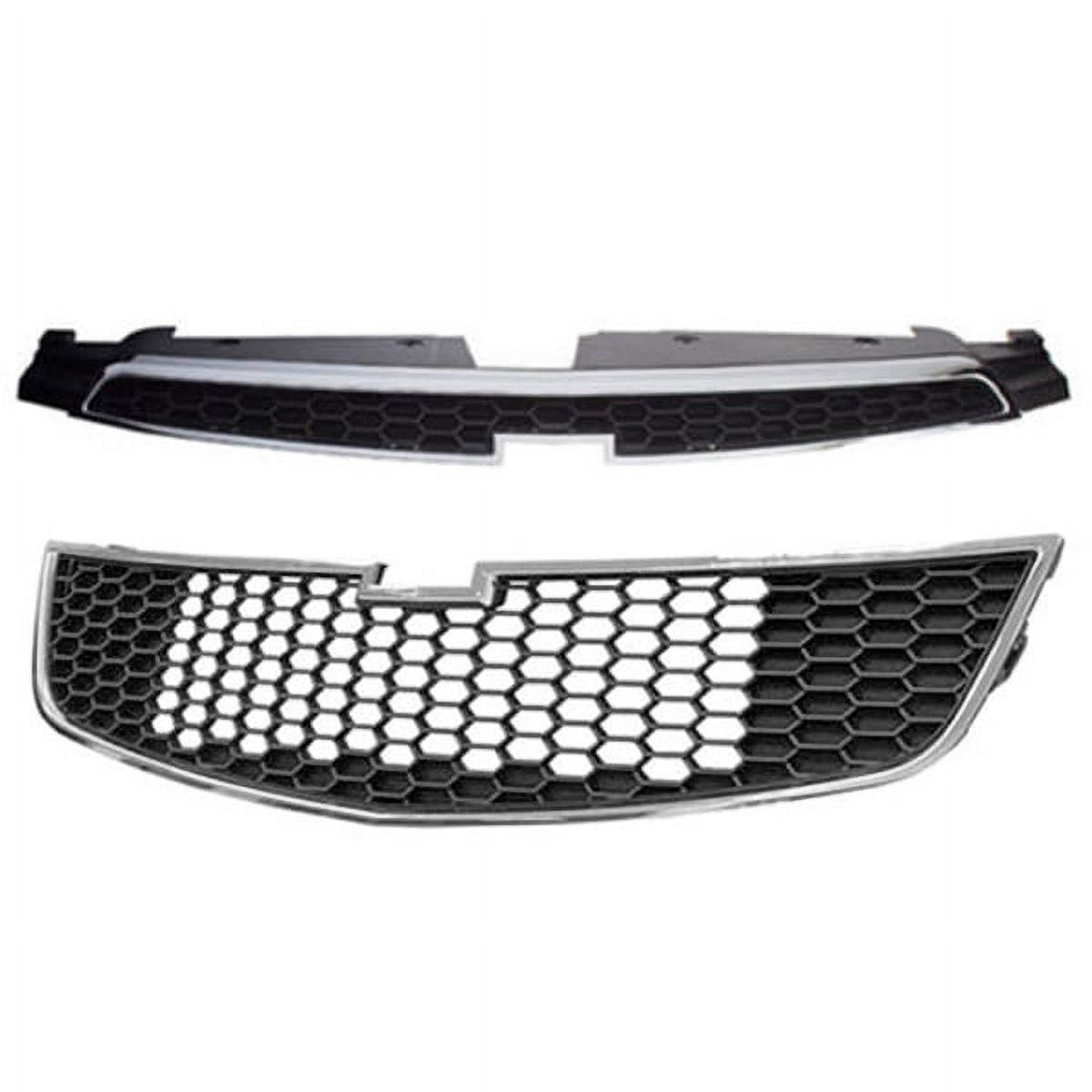 For 11-14 Chevy Cruze Except Eco Front Upper Lower Main Grille Assembly ...