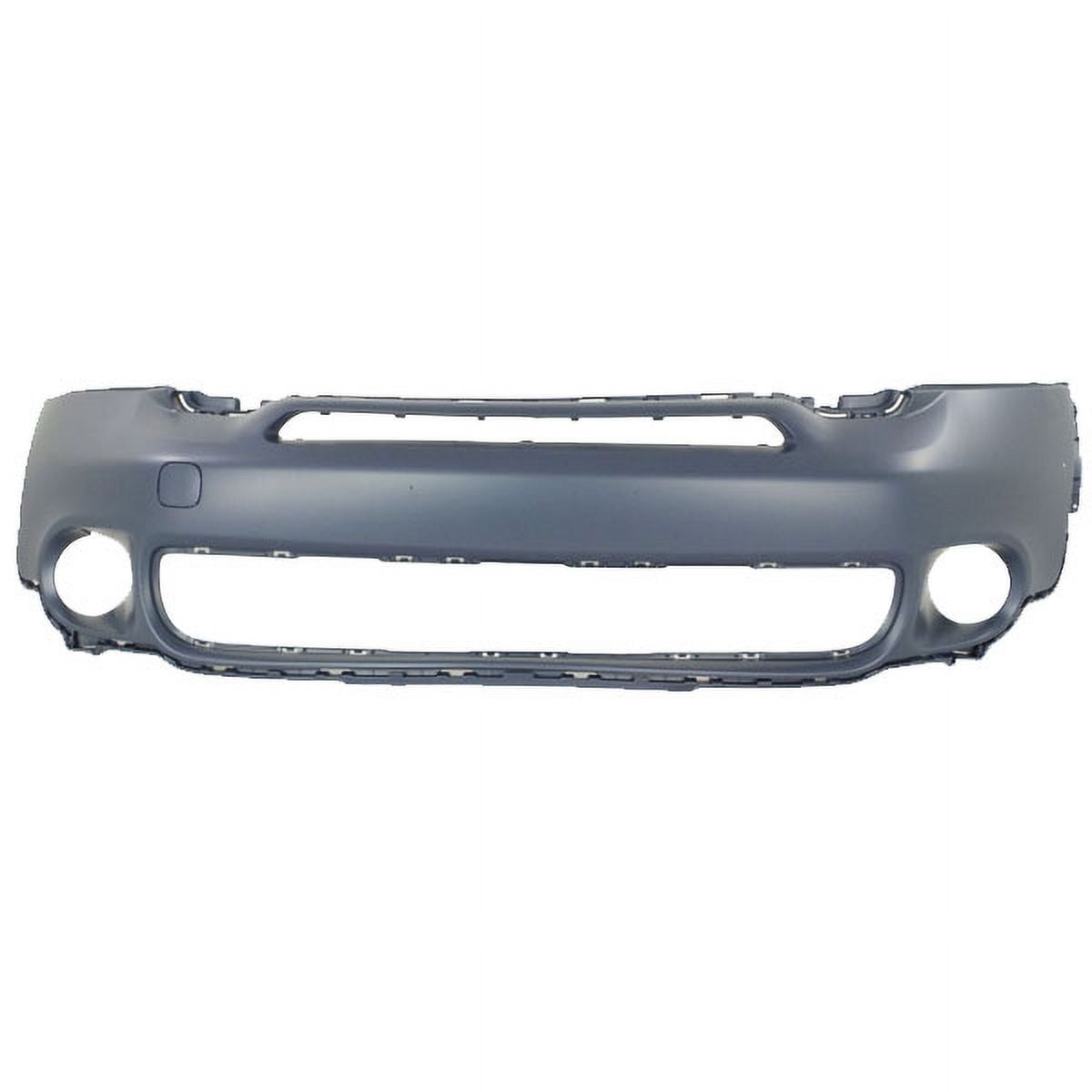 For 11-16 Mini Cooper Front Bumper Cover Primed Plastic w/Chrome Trim ...