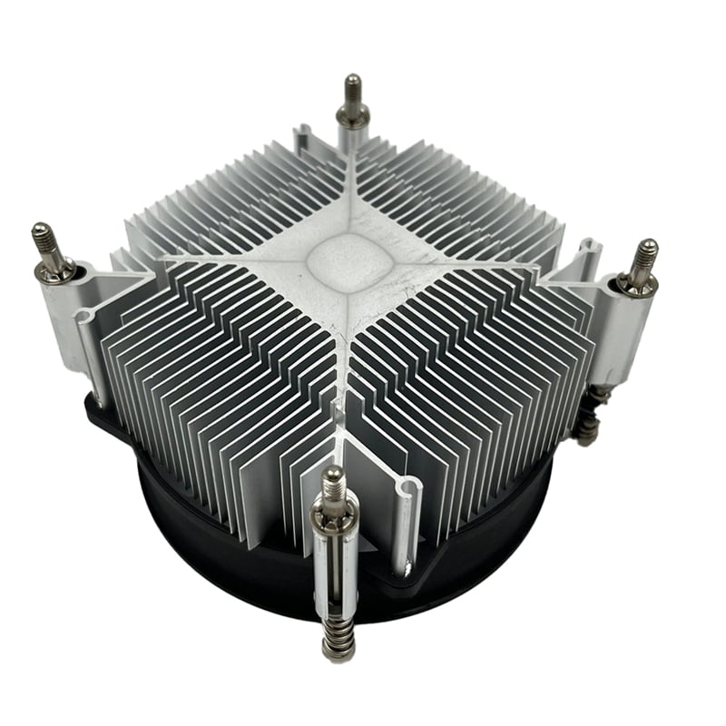 For 1156/1366 Computer Desktop Cpu Radiator Rgb Colorful Radiator Fan ...
