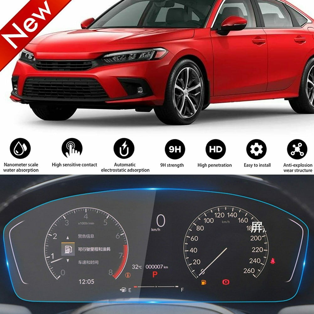 For 11th Honda Civic 2022 HD TPU Car Dashboard Screen Protection Film ...