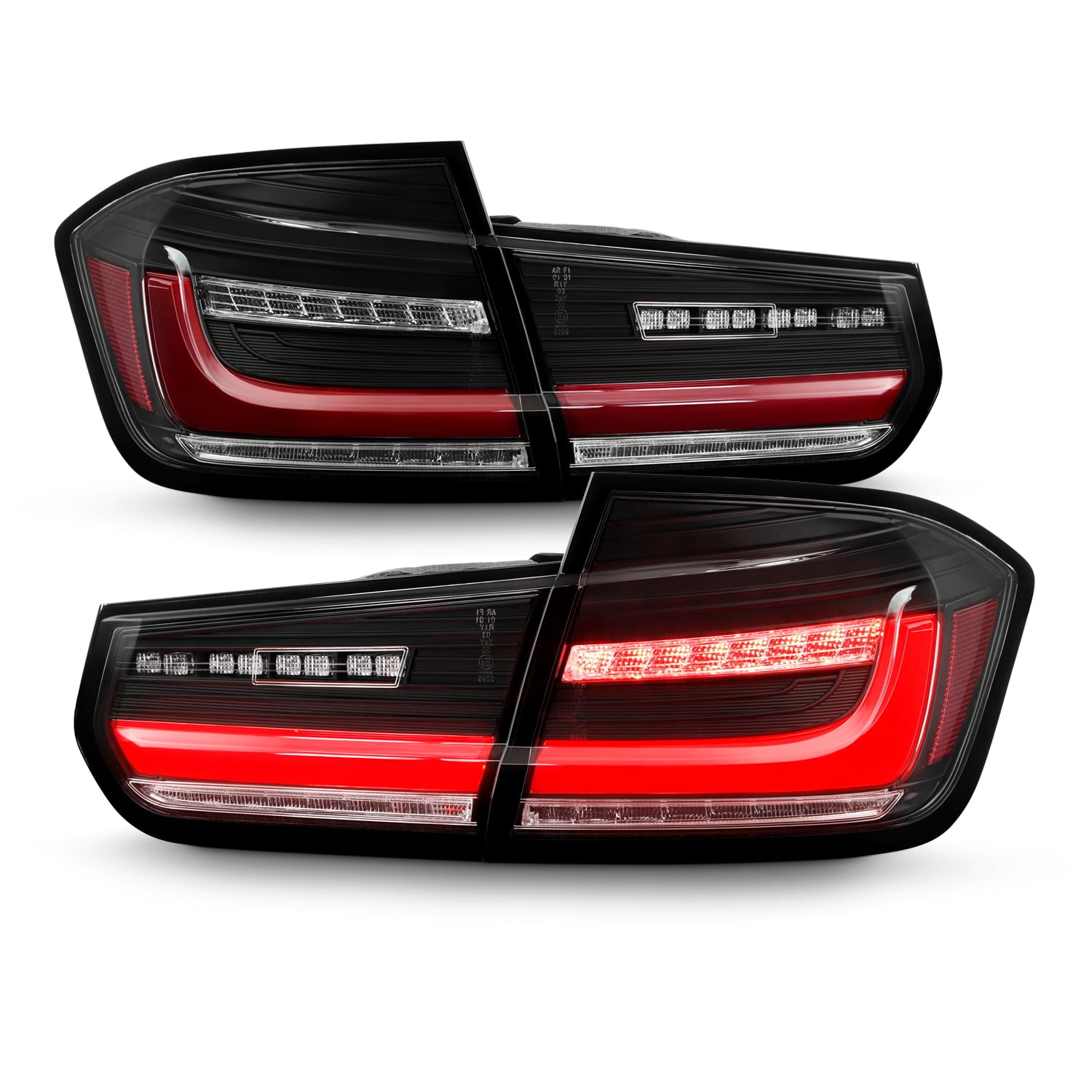 AKKON - Fit 2012-2015 BMW F30 3-Series 4Door Sedan [Full LED] Black ...