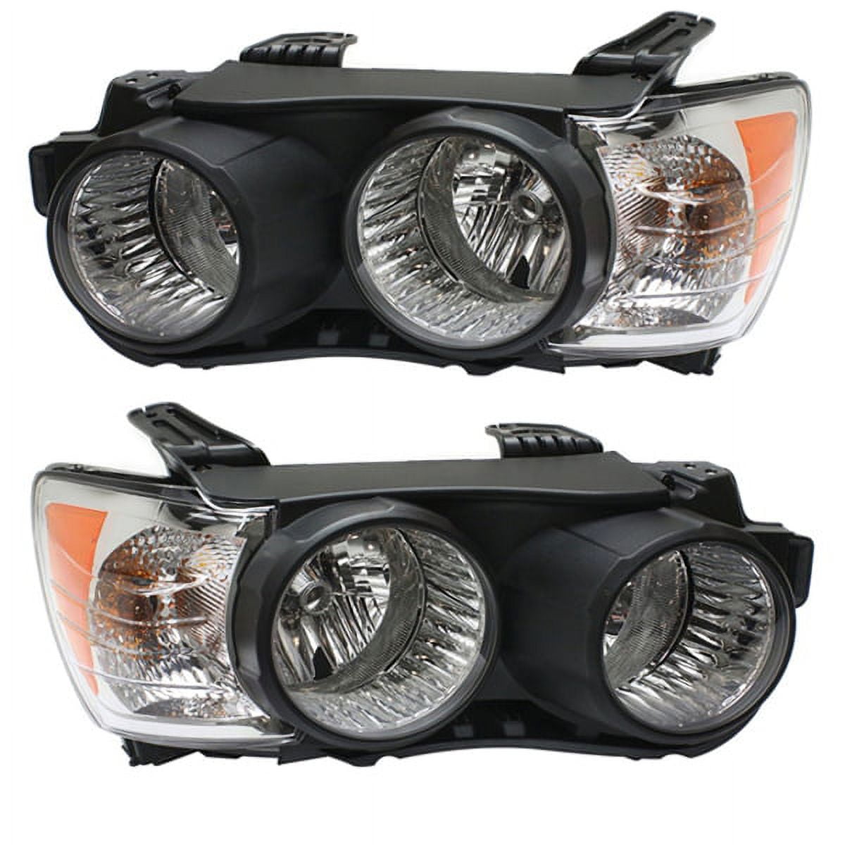 For 12-16 Sonic Front Halogen Headlight Headlamp Head Light Lamp w/Bulb ...