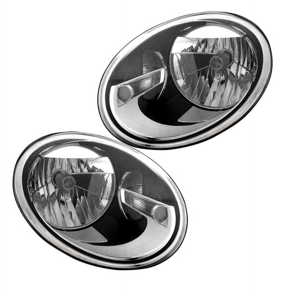 For 12-19 VW Beetle Halogen Headlight Headlamp Head Light Lamp w/Bulb ...