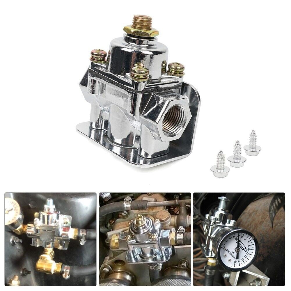 For 12-803 2 Port 4 1/2 to9 PSI Holley Fuel Pressure Regulator ...