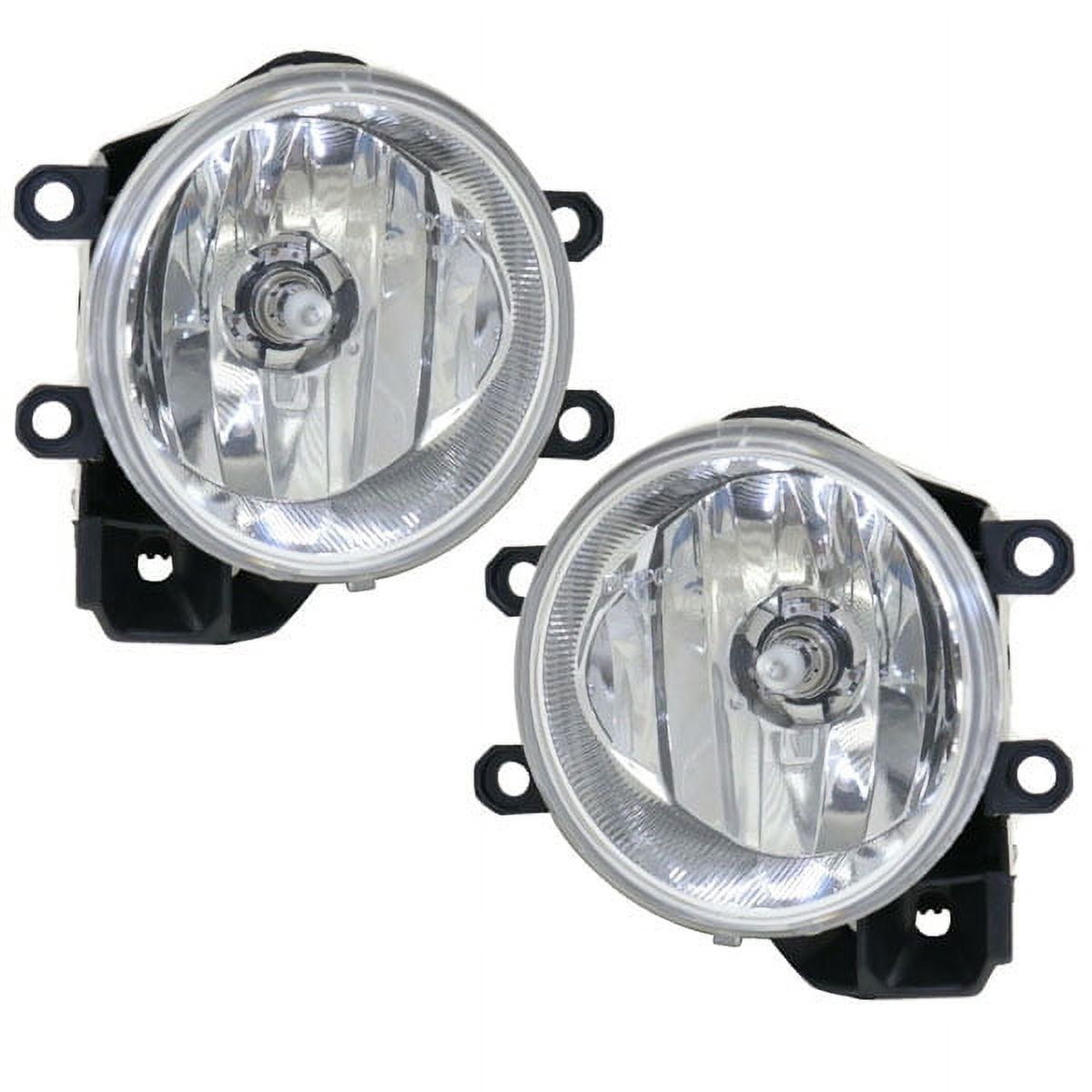 For 14-15 Prius & Prius Plug-In Fog Light Lamp Assembly w/Bulb Set Pair ...