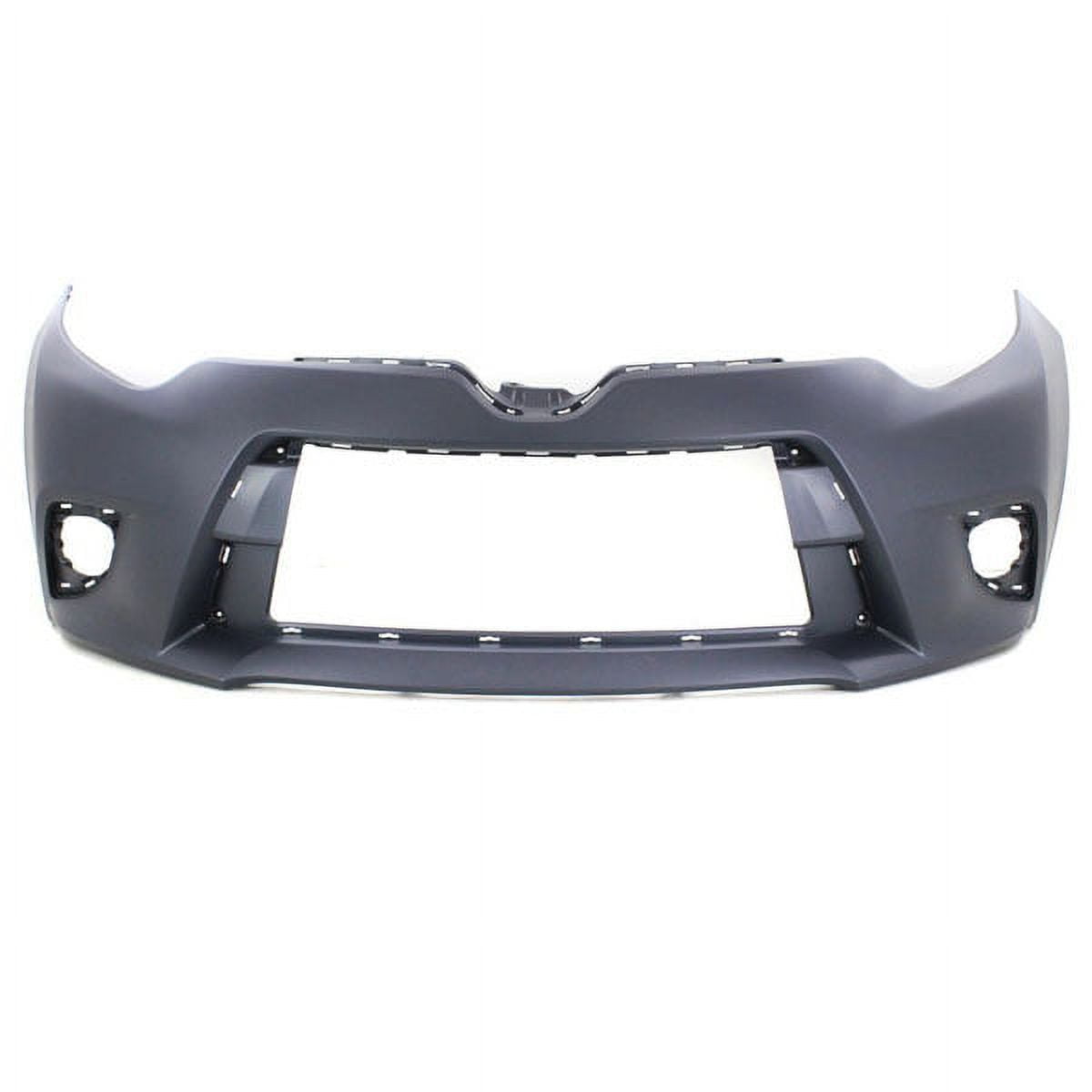 For 14-16 Corolla Front Bumper Cover Assy w/o Sensor Holes TO1000399 ...