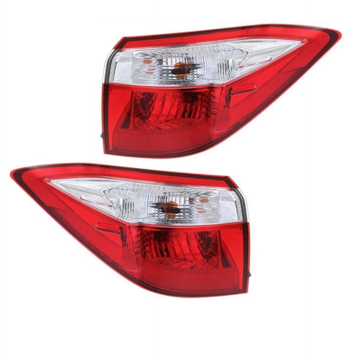 For 14-16 Corolla Outer Taillight Taillamp Rear Brake Light Lamp w/Bulb ...