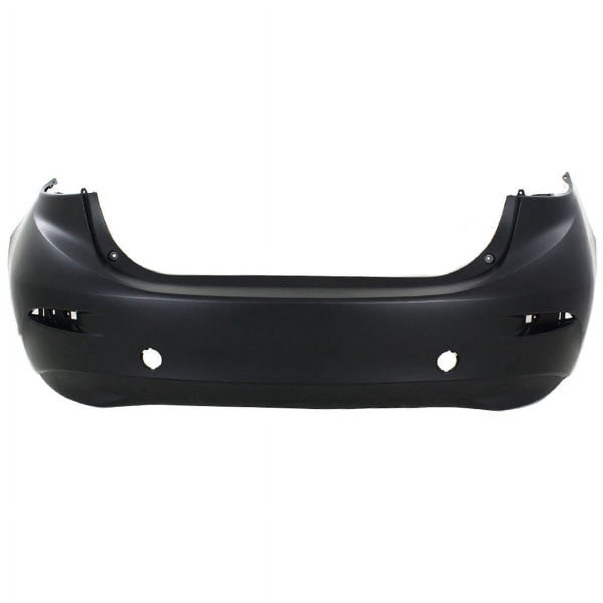 For 14-16 Mazda3 Sedan Rear Bumper Cover Assembly Primed MA1100215 ...