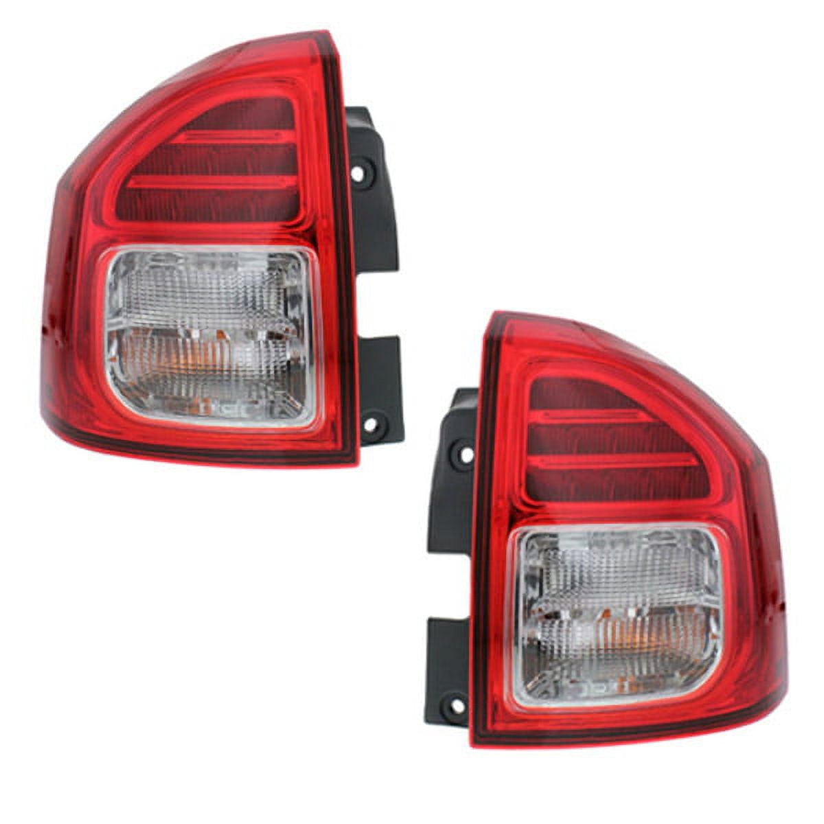 For 14-17 Compass MK Taillight Taillamp Rear LED Brake Light Tail Lamp ...