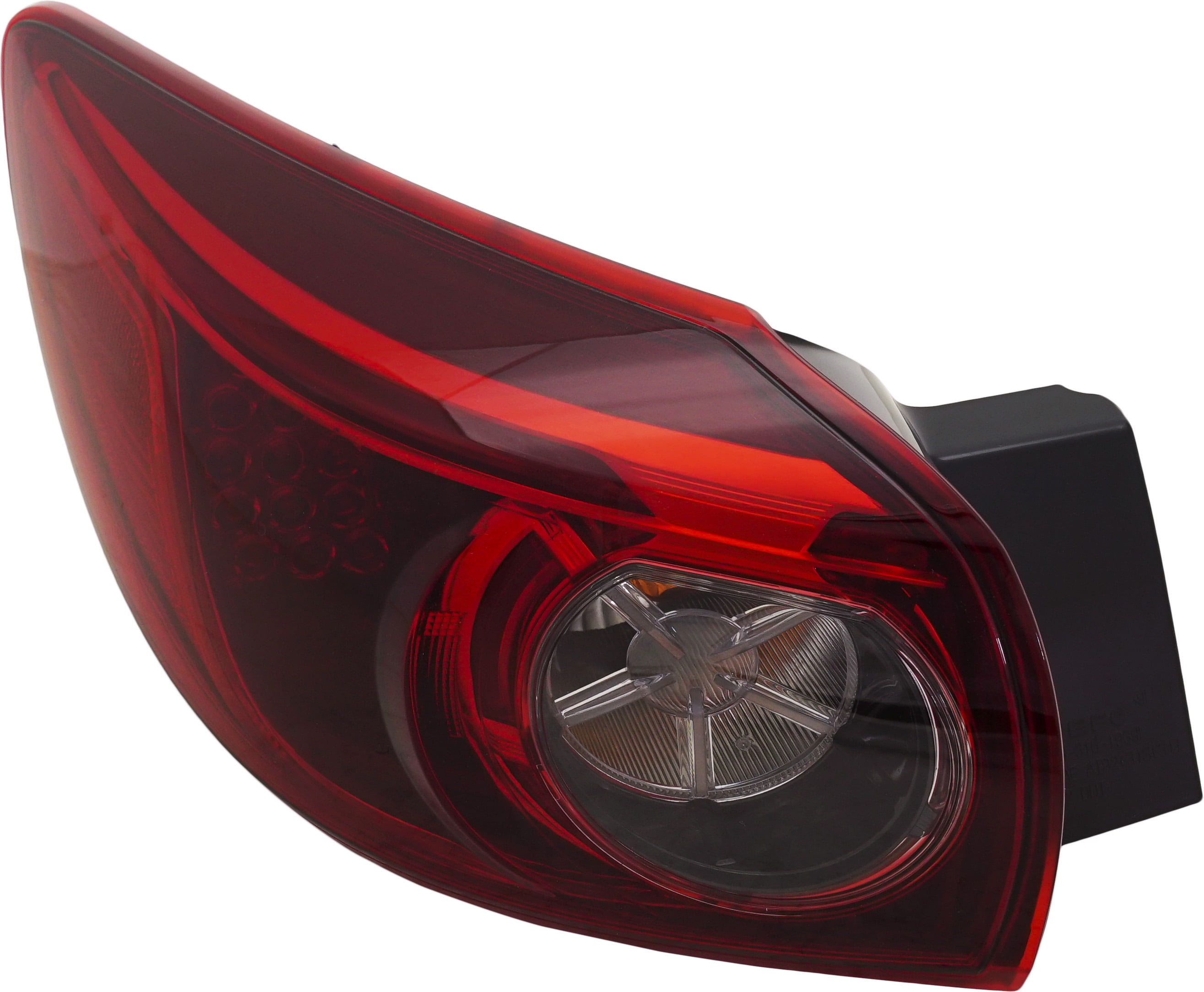 For 14-18 Mazda3 Outer Taillight Taillamp Rear Brake Light Lamp w/Bulb ...