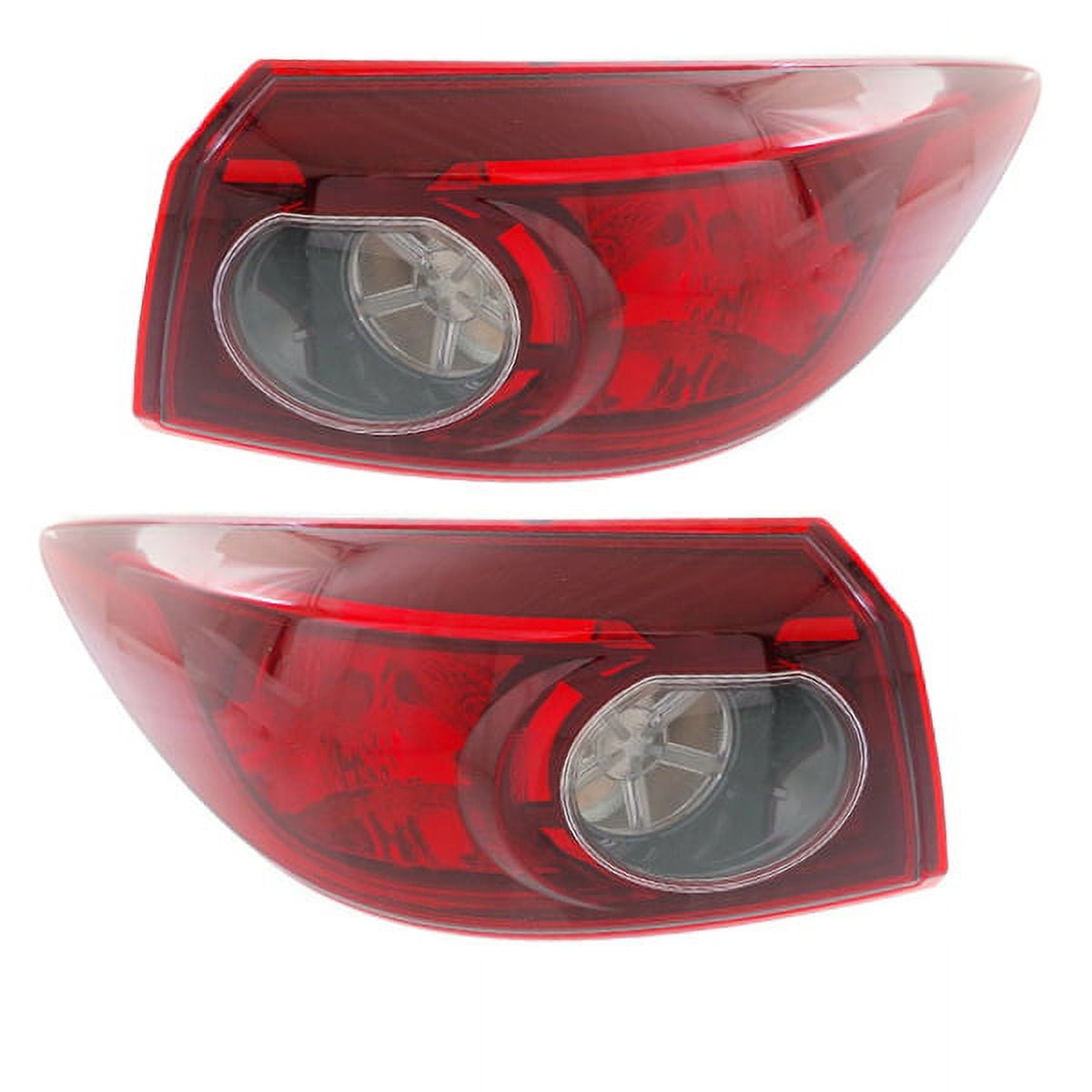 For 14-18 Mazda3 Sedan Outer Taillight Tail Lamp Rear Brake Light Bulb ...