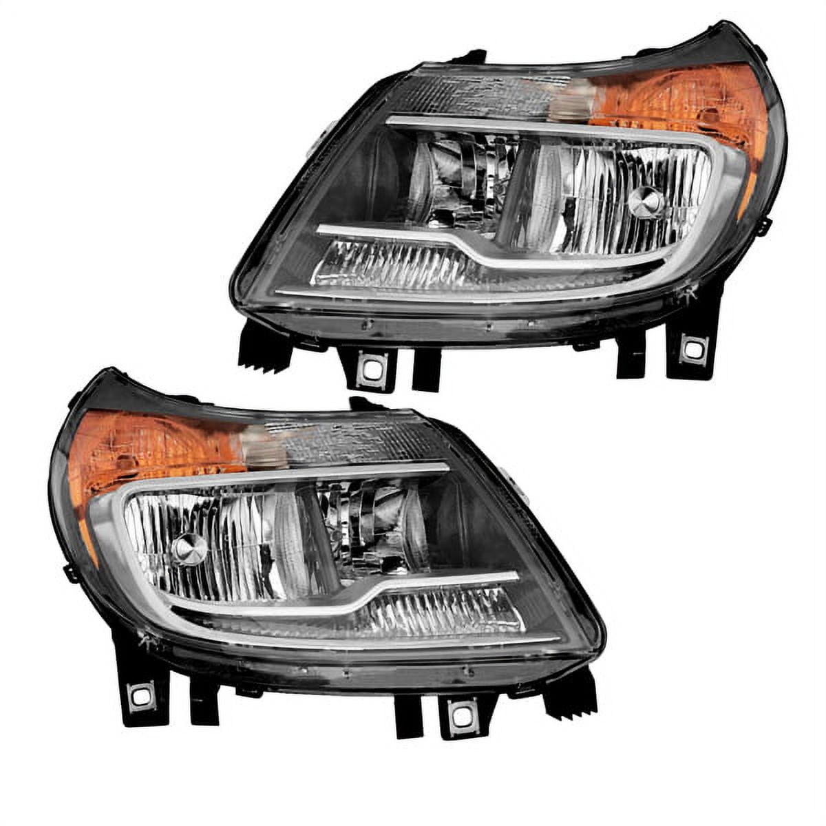 For 14-22 ProMaster Van Halogen Headlight Headlamp Head Light with Bulb ...