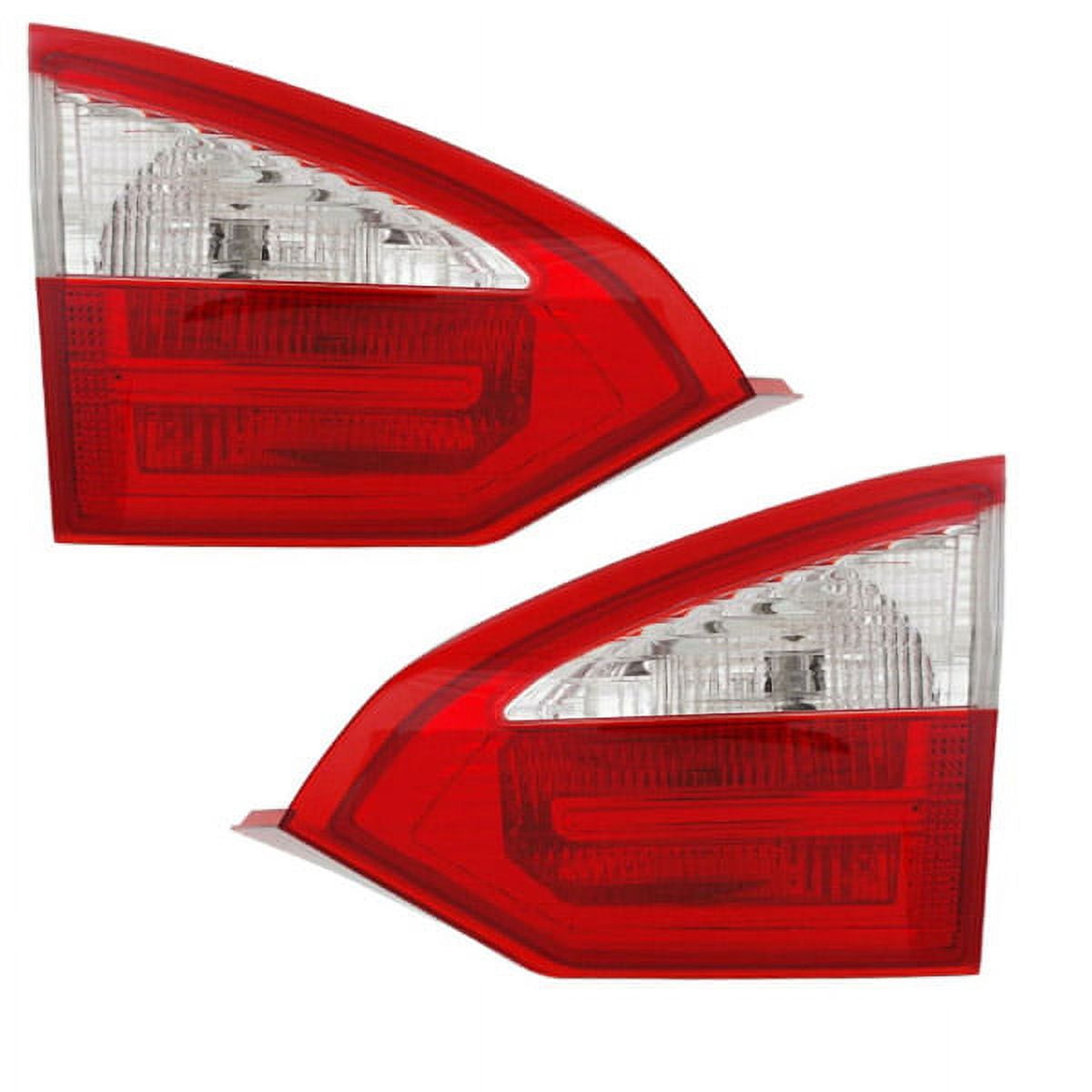 For 14-19 Fiesta Inner Taillight Taillamp Rear Brake Light Lamp w/Bulb ...