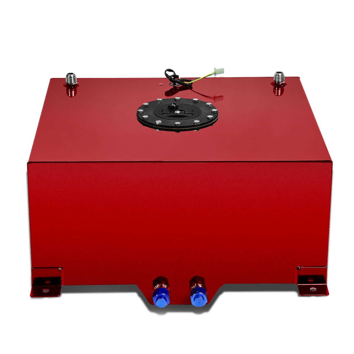 For 15.5-Gallon Aluminum Street/Drift/Strip/Racing Fuel Cell Red Gas ...