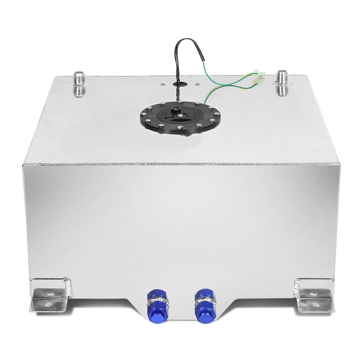 DNA Motoring 15-Gallon Aluminum Fuel Sender Gasoline Tank with Foam ...