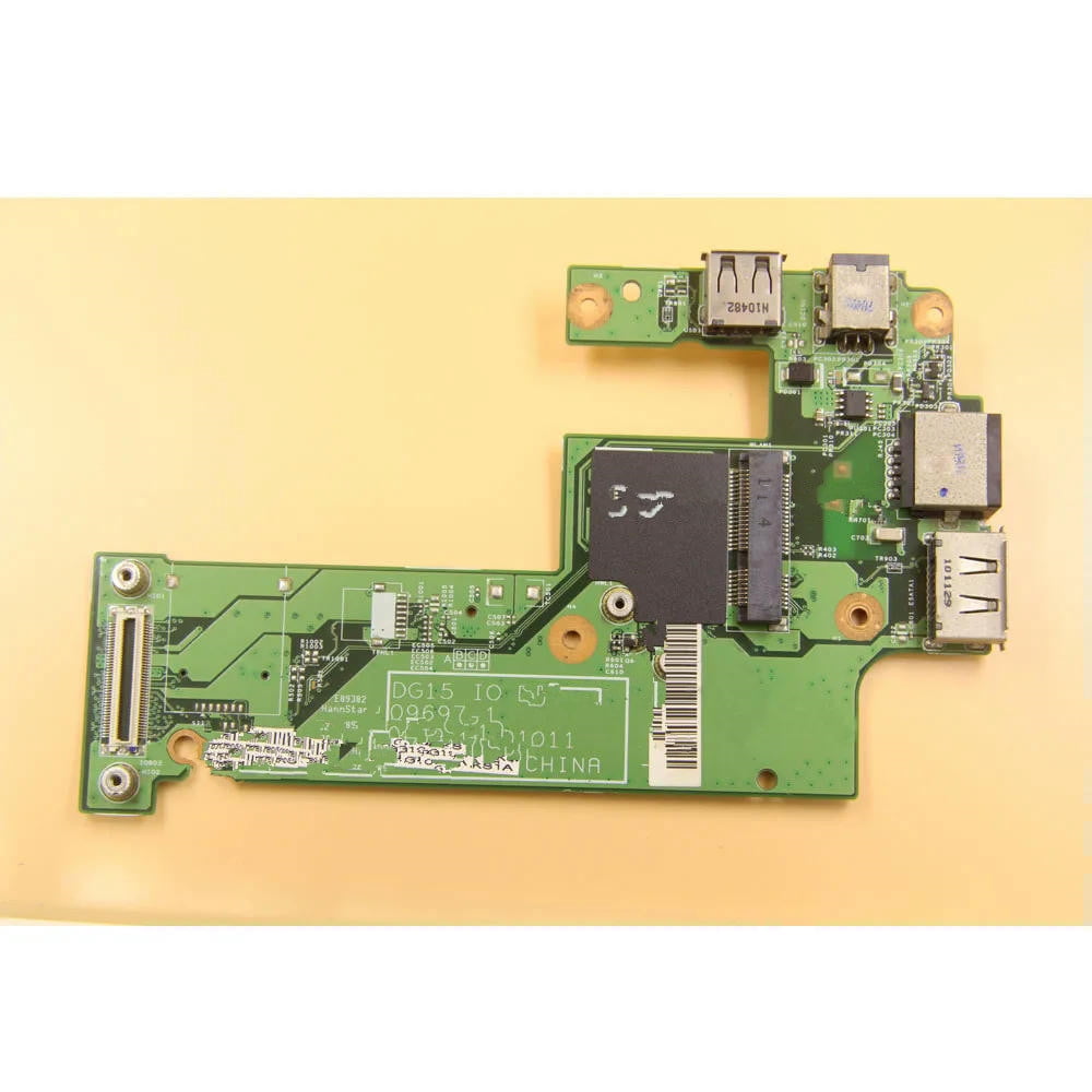 For 15R N5010 USB power DC JACK DG15 IO BOARD 09697-1 48.4HH02.011 ...