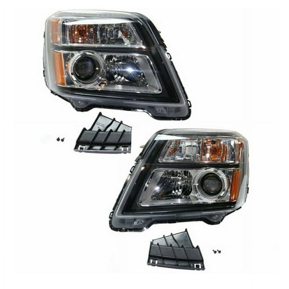 For 16-17 Terrain Denali Halogen Headlight Headlamp Head Light w/Bulb ...