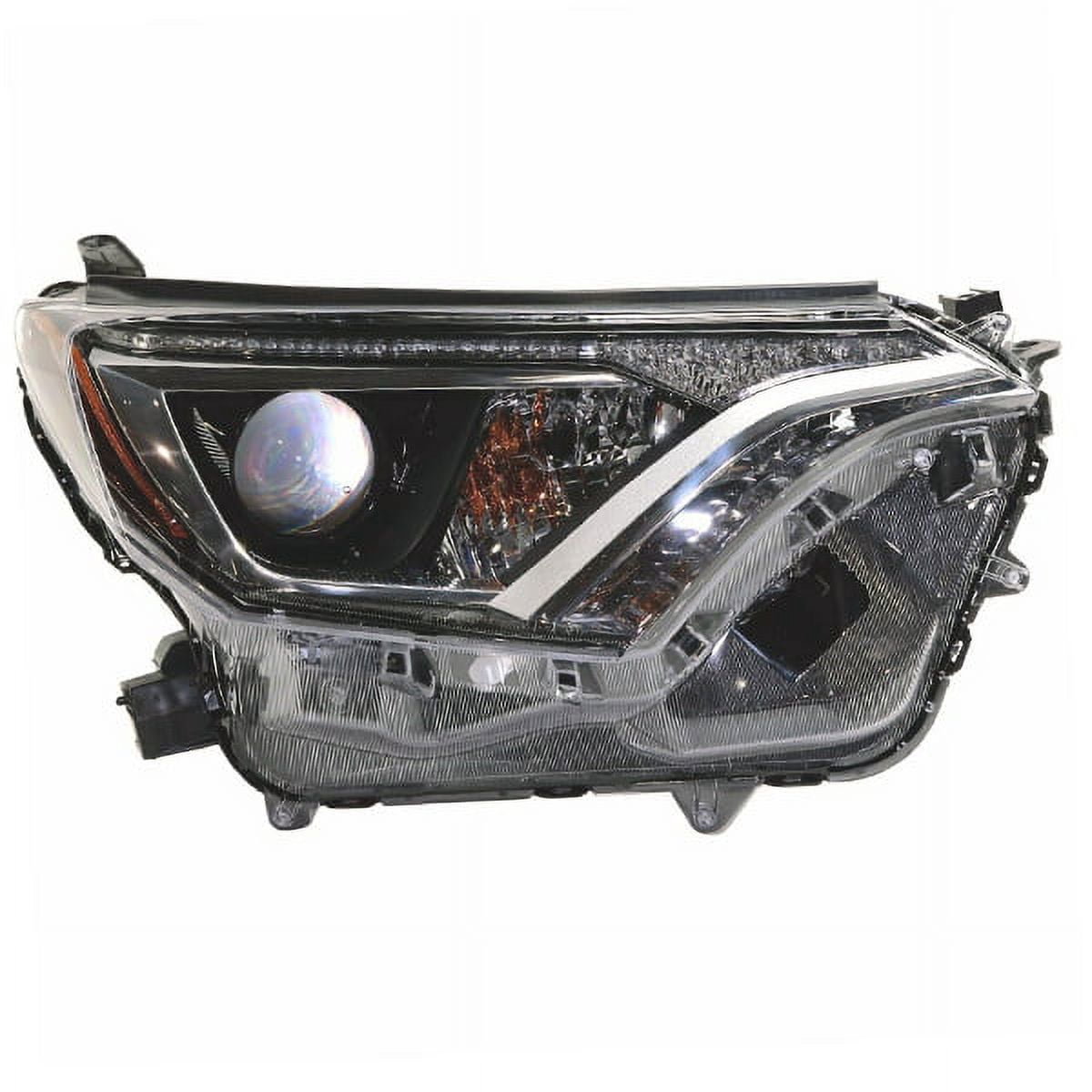 For 16-18 RAV4 Front Headlight Headlamp Projector Head Light w/Bulb ...