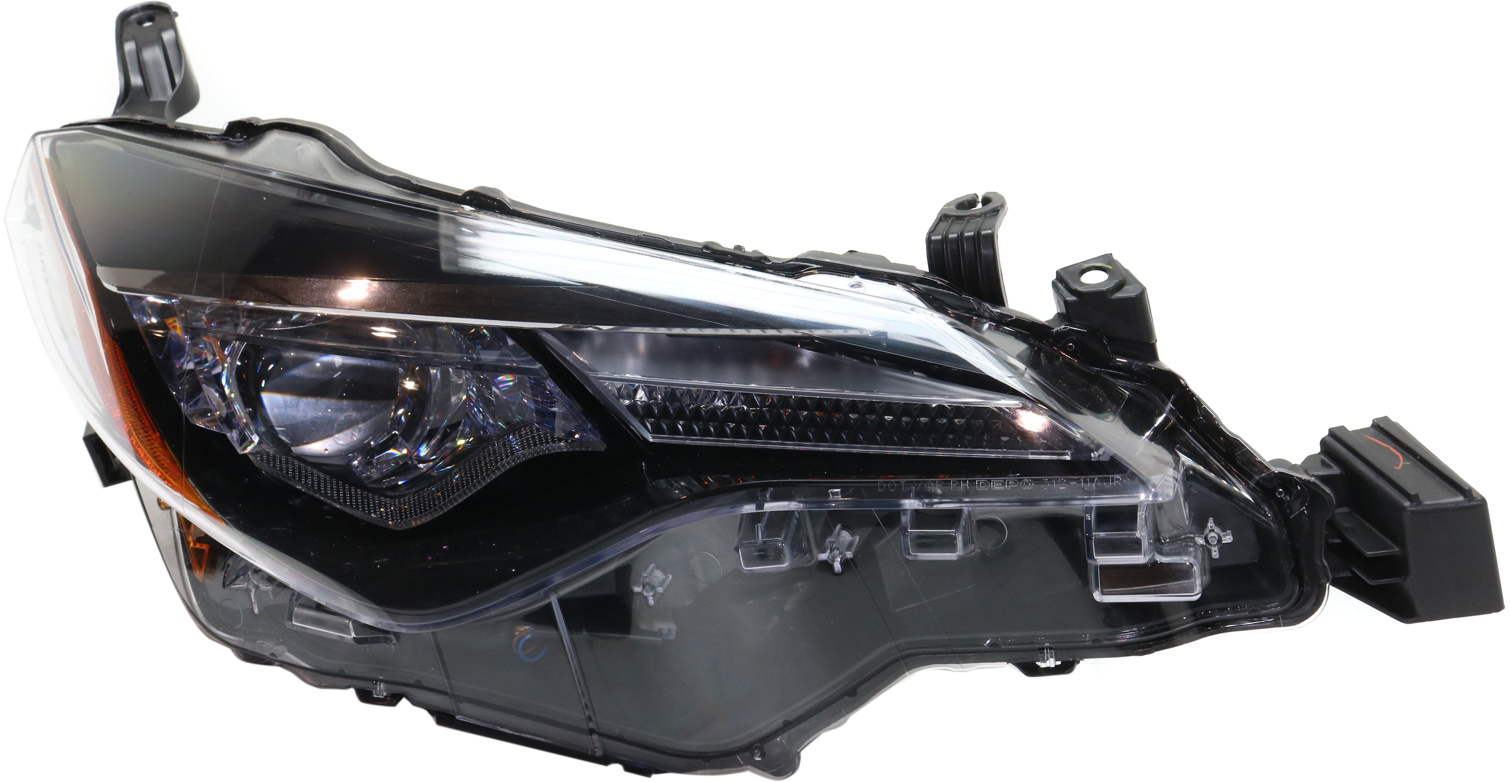 For 17-19 Corolla Front LED Headlight Headlamp Head Light Lamp w/Bulb ...