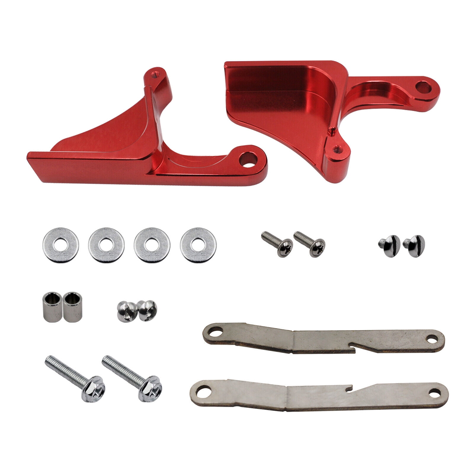 For 17-22 Can-Am Maverick X3 Max Red--Billet Aluminum Door Handle ...