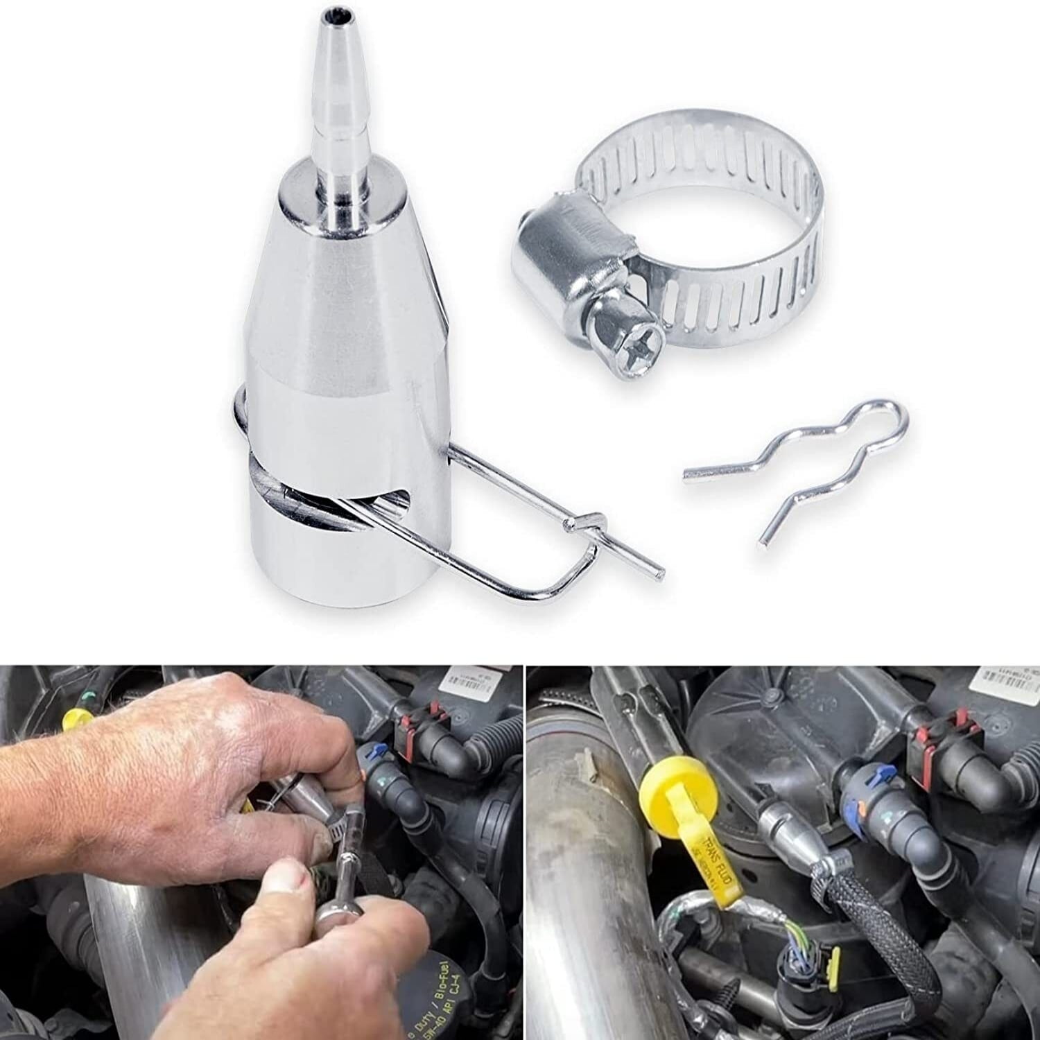 For 17~22 Ford F250-550 6.7L Powerstroke Fuel Return Line Repair Quick ...