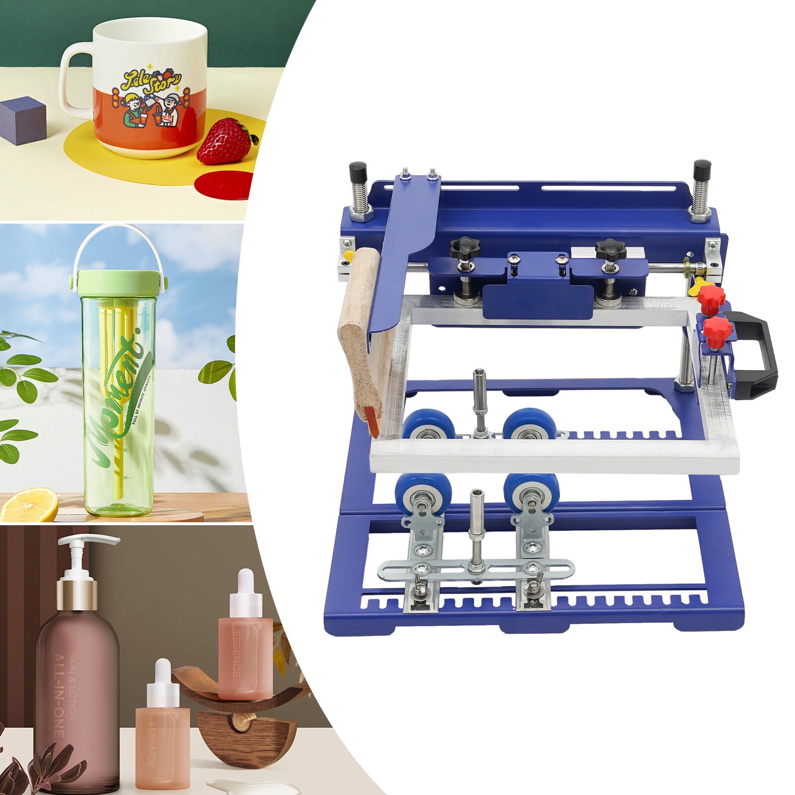For 170 mm Dia Cylindrical Conical Curved Screen Printing Machine Press ...