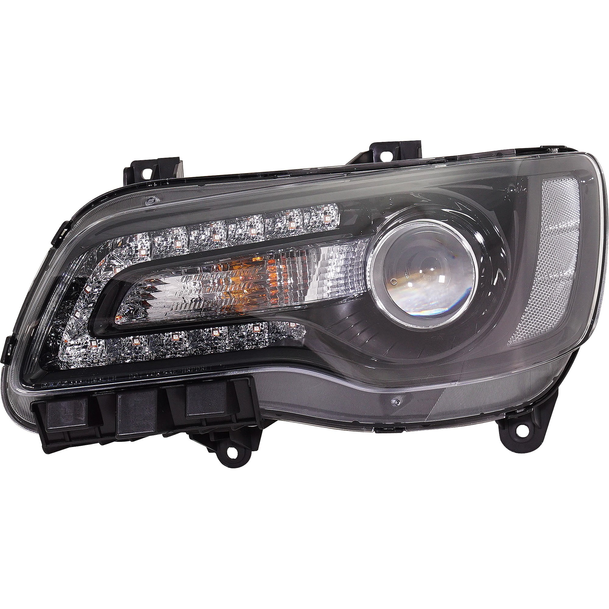 For 18-22 300 Front Halogen Headlight Headlamp Black Interior w/Bulb ...