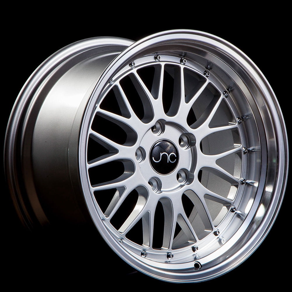 For 18x8 inch (1 Single Wheel Only) JNC Wheels - 18" JNC005 Silver ...