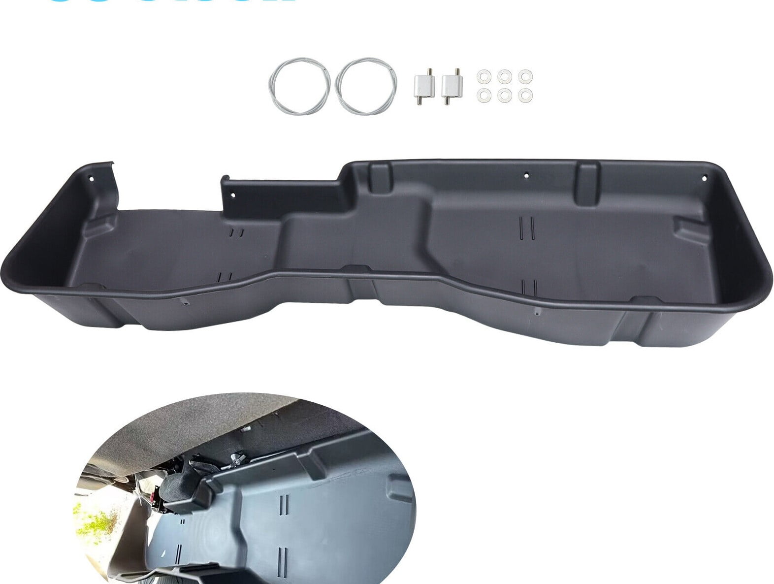 Chevrolet Silverado 1500 2019-2023 Crew Cab Rear Cargo Under Seat ...
