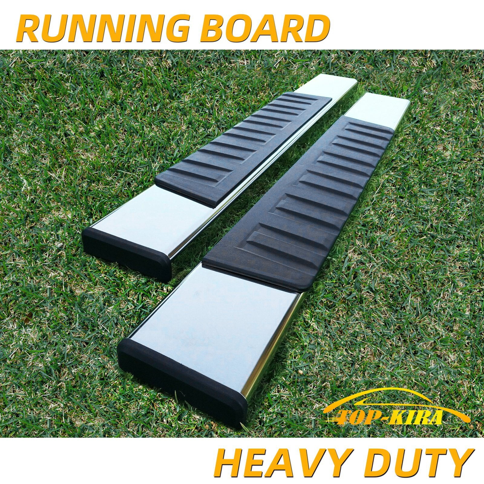 For 19-26 SILVERADO/SIERRA Regular Cab 6" Running Board Nerf Bar Side ...