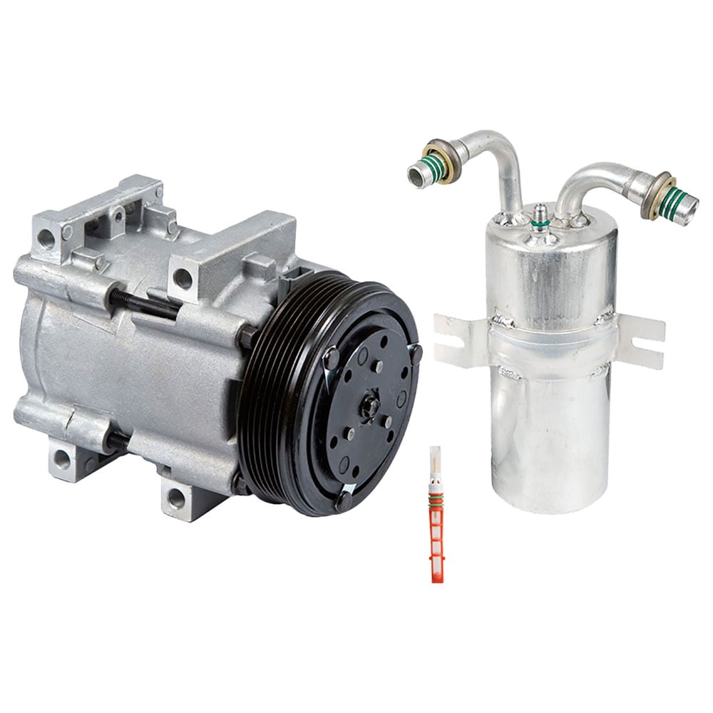 For 1989 Ford Econoline Club Wagon Van AC Compressor w/ A/C Drier & Exp ...