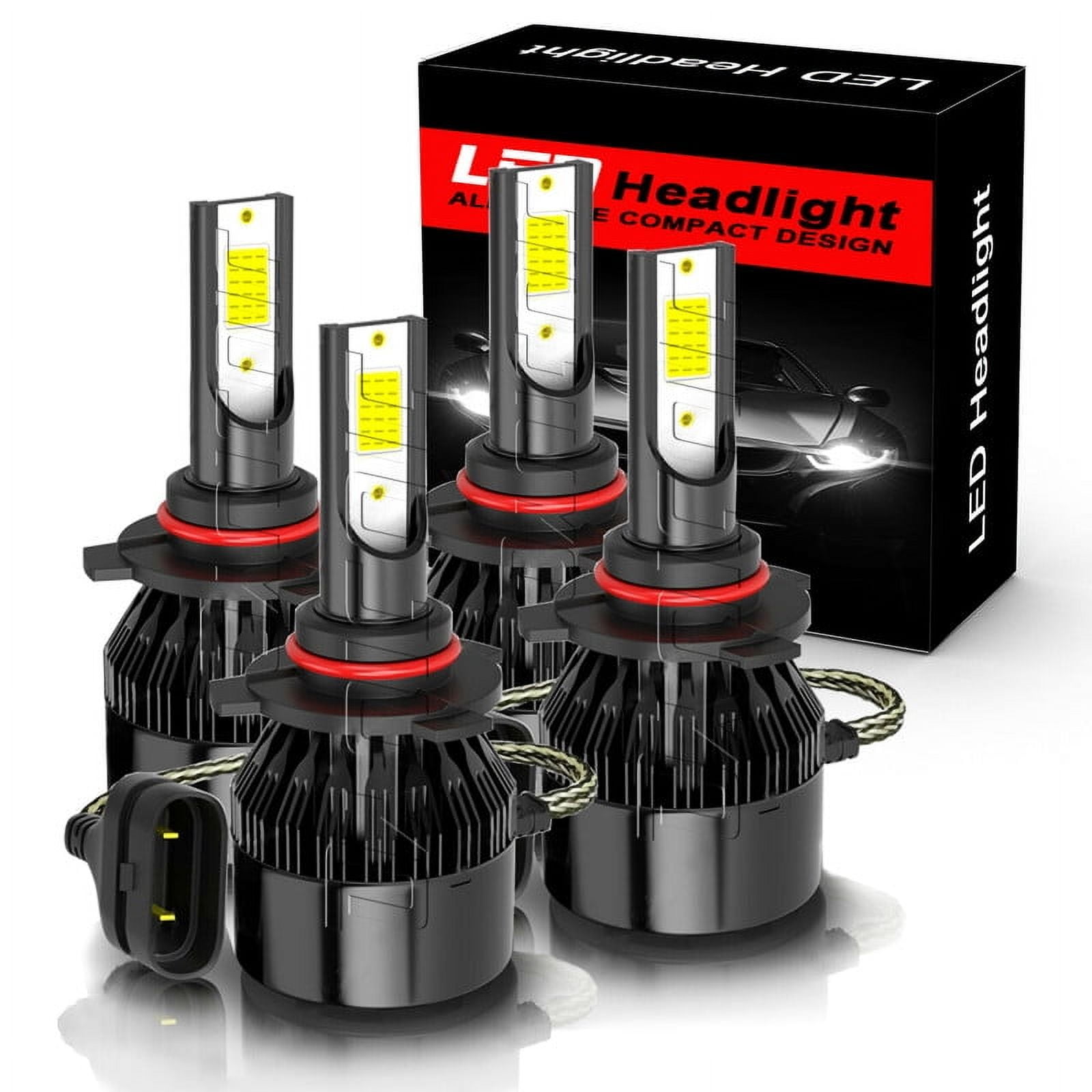 For 1992-1997 Mercury Grand Marquis 9005 High Beam and 9006 Low Beam ...