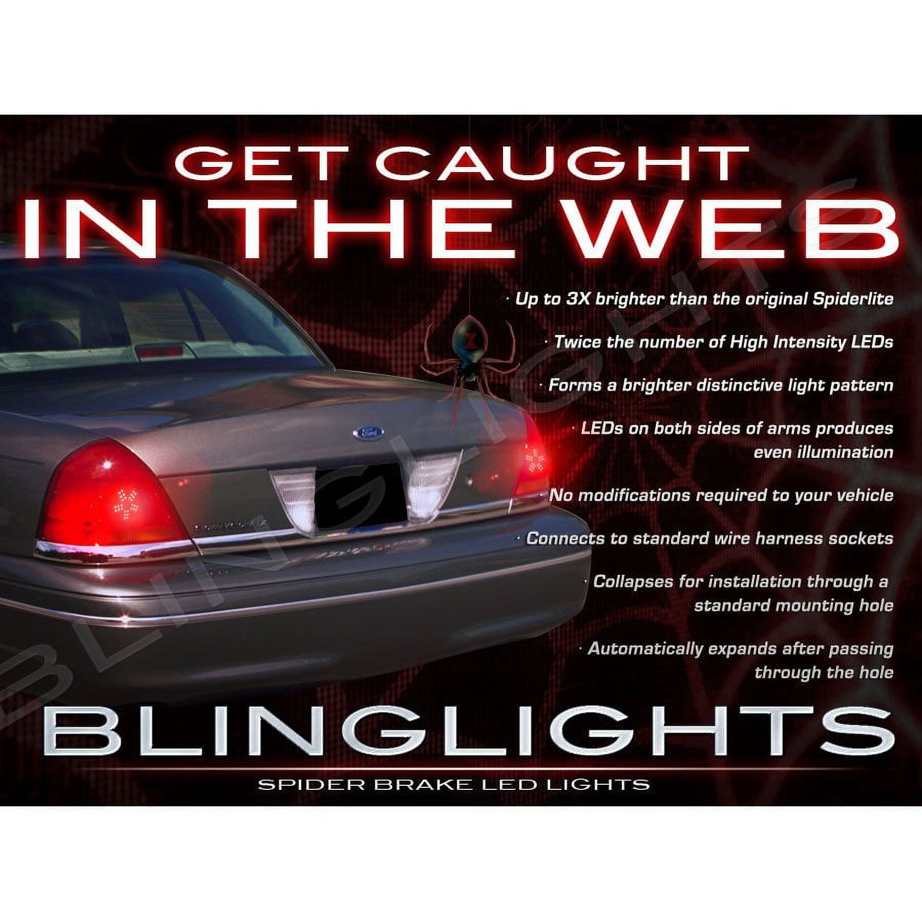 For 1992-2011 Ford Crown Victoria Custom LED Light Bulbs for Taillamps ...