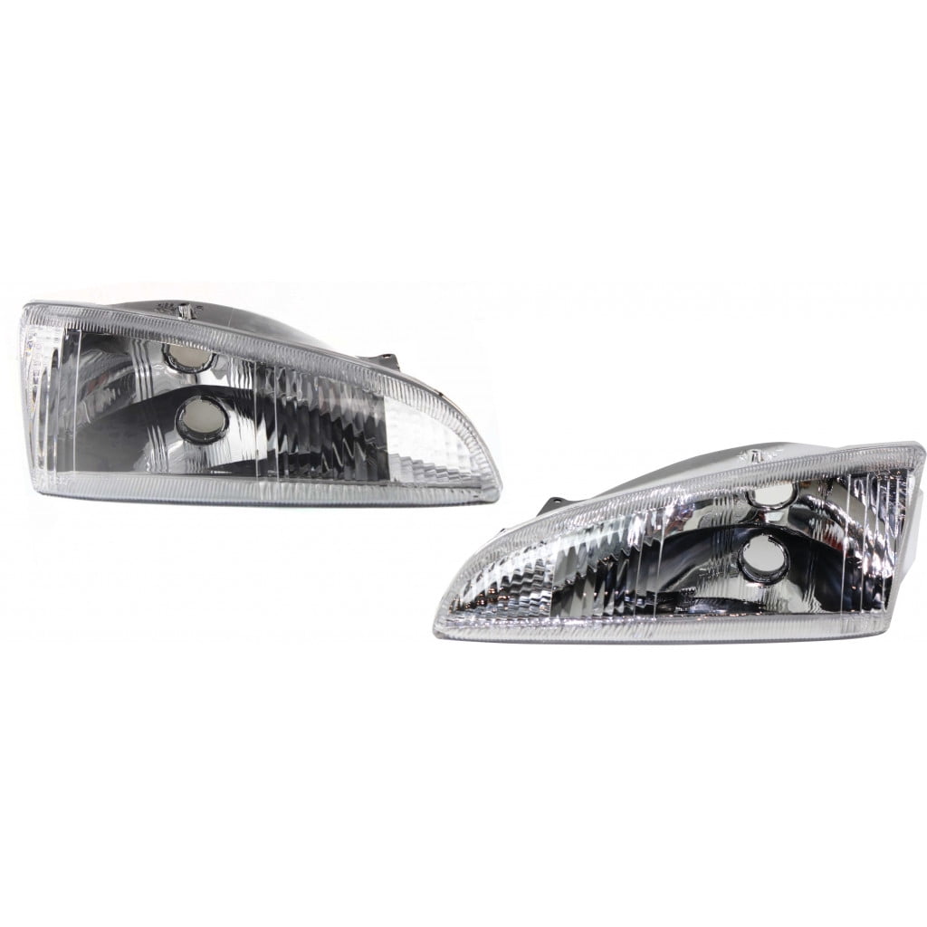 For 1995 1996 1997 Dodge Intrepid Pair Headlights Driver and Passenger ...