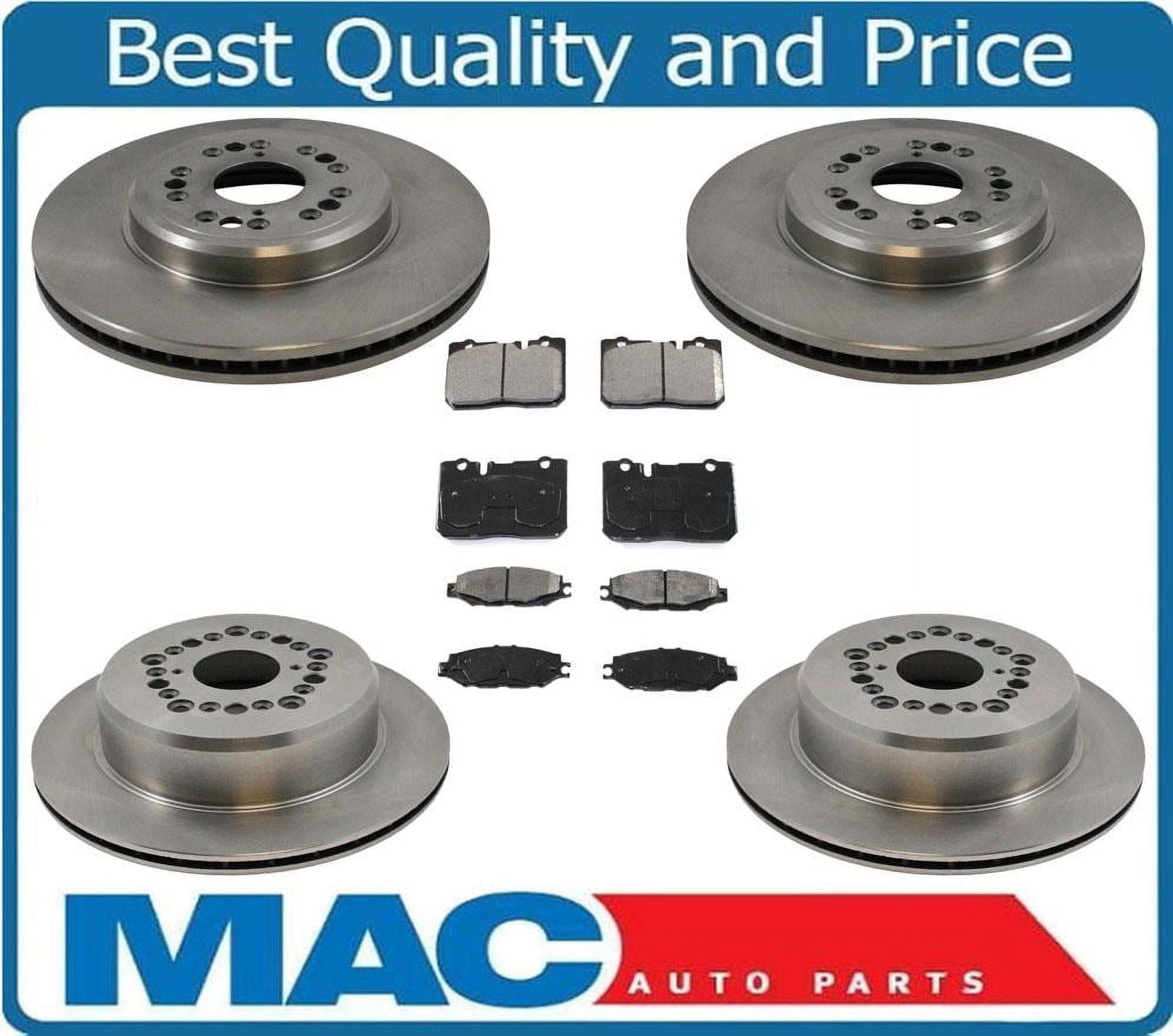 For 1995-2000 for Lexus LS400 Front & Rear Brake Disc Rotors & Ceramic ...