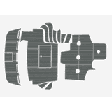 For 1996-2003 Sea Ray 400 Sedan Bridge Option A EVA Foam Boat Decking ...