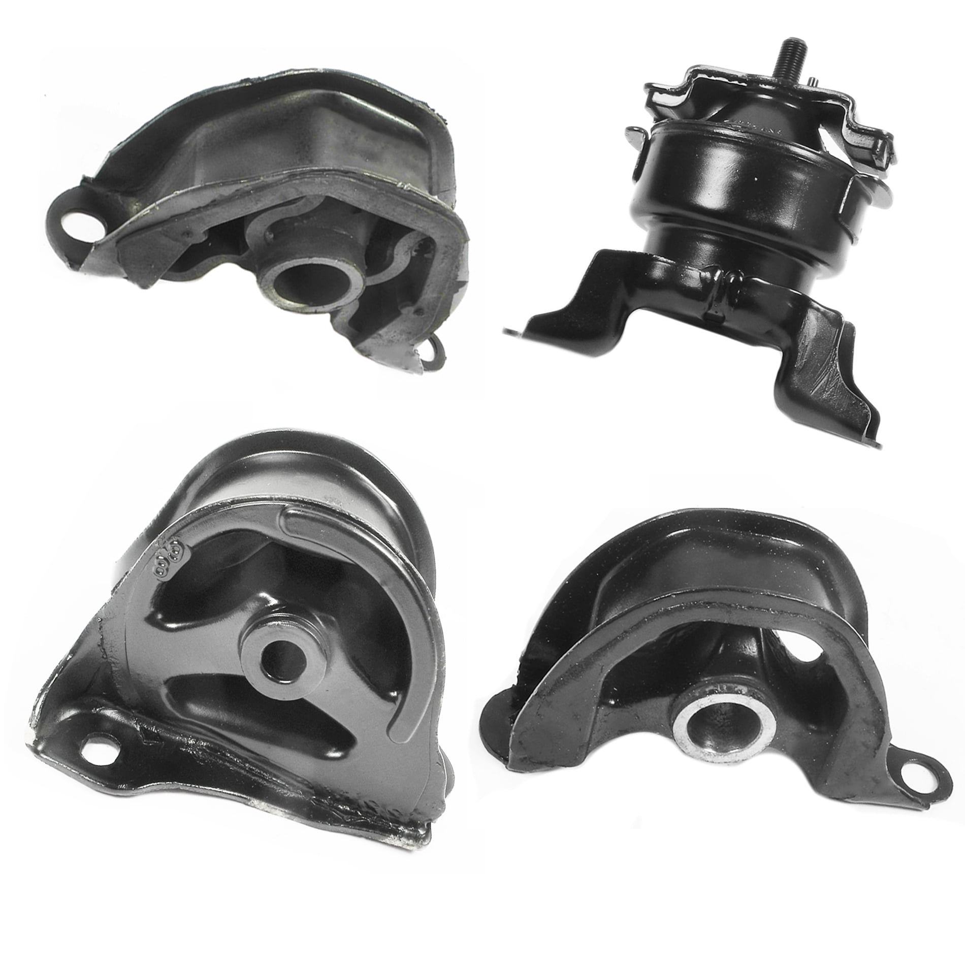 For: 1997-2000 Honda Civic 1.6L Front & Rear Motor Mounts 4PCS 97 98 99 ...