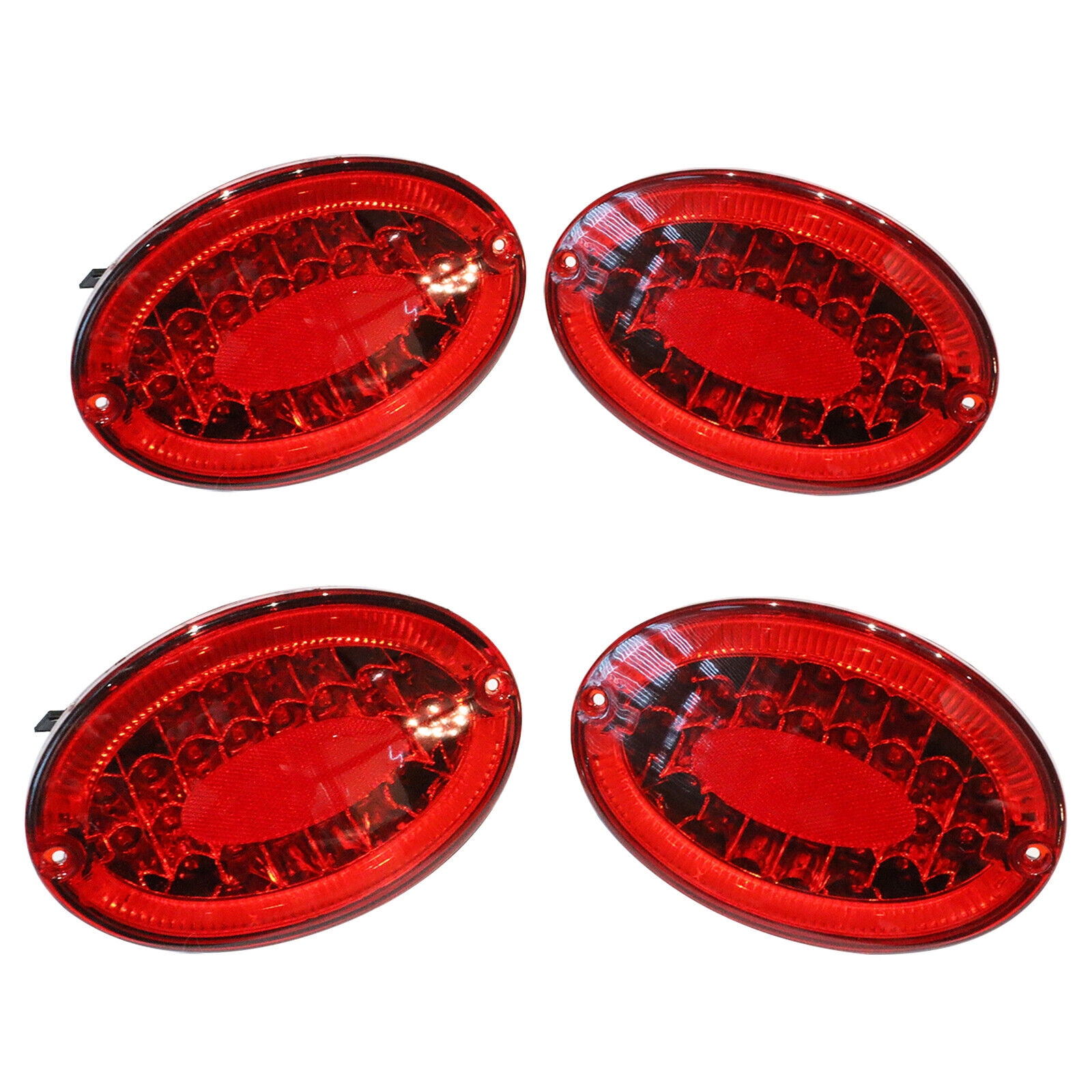 For 1997-2004 Chevrolet C5 Corvette Set of 4 Rear LED Tail Lights Brake ...
