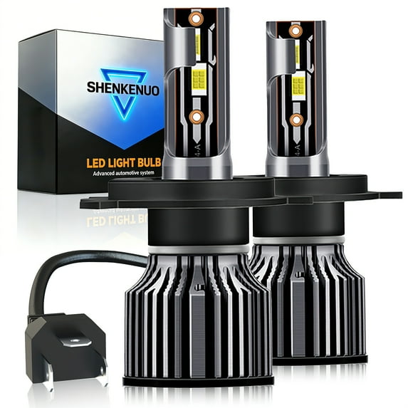 For 1999-2000 Mazda Miata LED Headlights Bulb Low Beam Combo H4/9003 ...