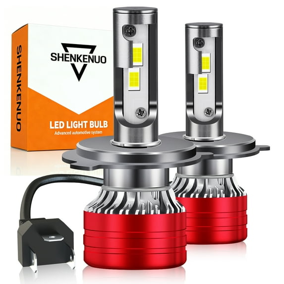 For 1999-2000 Mazda Miata LED Headlights Bulb Low Beam Combo H4/9003 ...