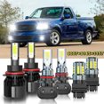 For 1999-2003 Ford F 150 6Pcs LED Headlight + Trun Signal Light + Fog ...