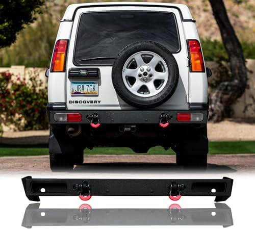 For 1999-2004 Land Rover Discovery 2 New Steel Rear Bumper With Sensor ...