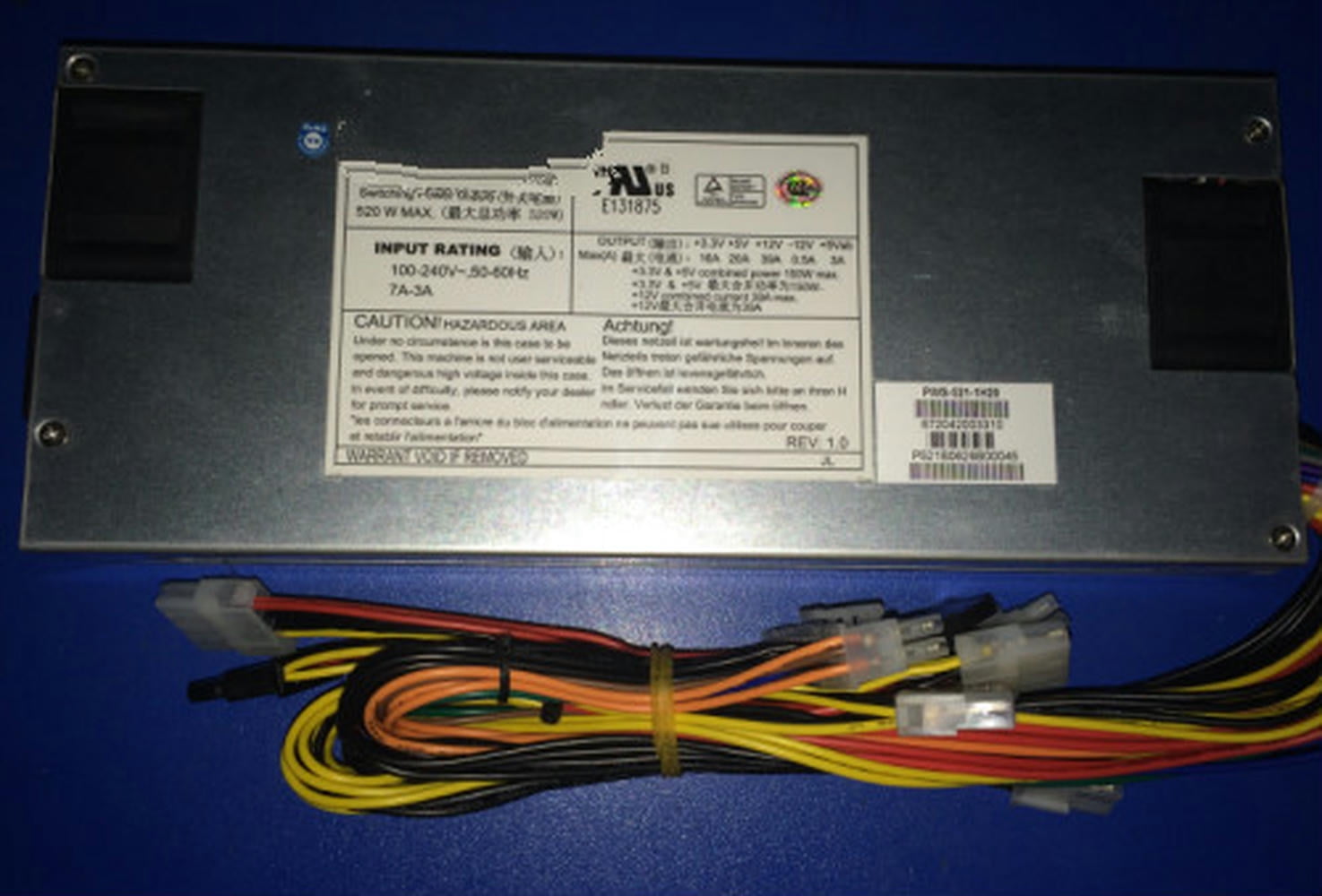 For 1U 520W server power supply - Walmart.com