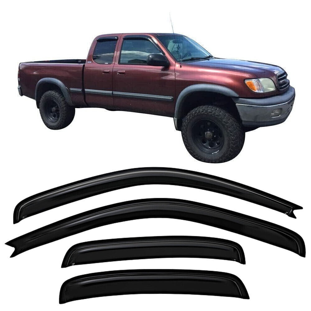 For 2000-06 Toyota Tundra Extended Cab Window Visor Vent Shade Guards ...