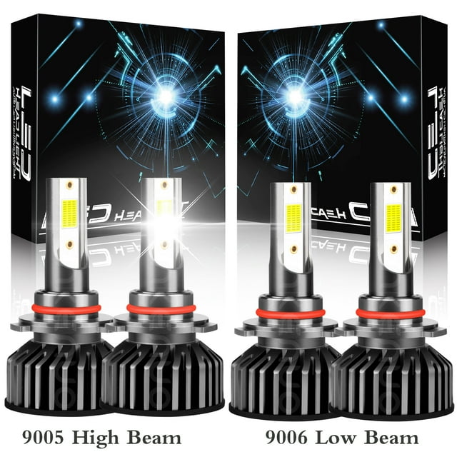 For 2000-2007 Toyota Highlander LED Headlights Lights Bulbs Kit ...